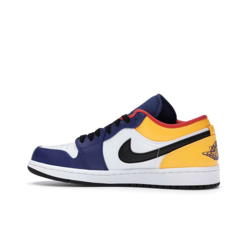 Jual Nike Air Jordan 1 Low Royal Yellow [553558-123] - Royal Yellow 9.5 ...
