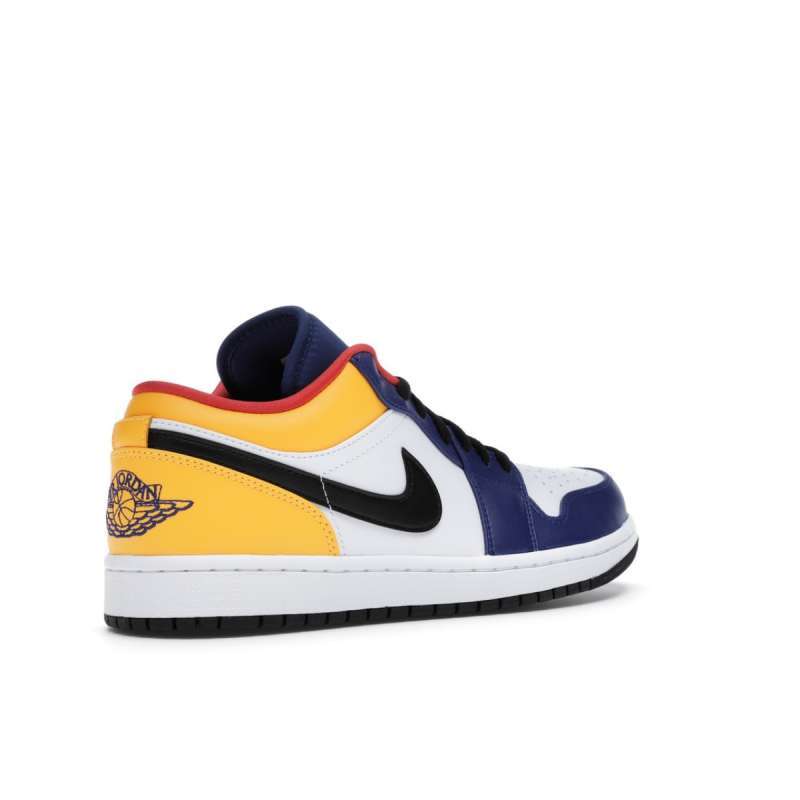 Jual Nike Air Jordan 1 Low Royal Yellow [553558-123] - Royal Yellow 9.5 ...