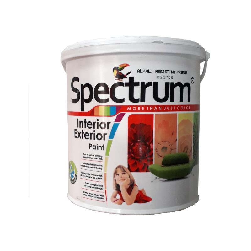 Jual Spectrum Cat Dasar Tembok Alkali Resisting Primer 3,5 Liter di ...