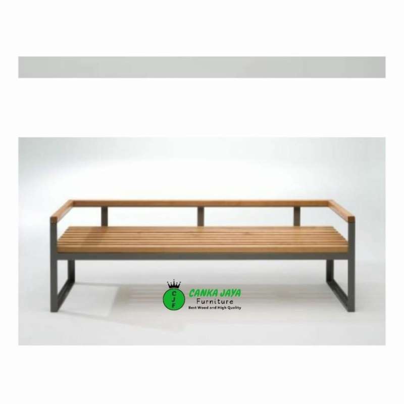 Jual Canka - Bench Kursi Bangku Panjang Minimalis Serbaguna Kayu Jati ...