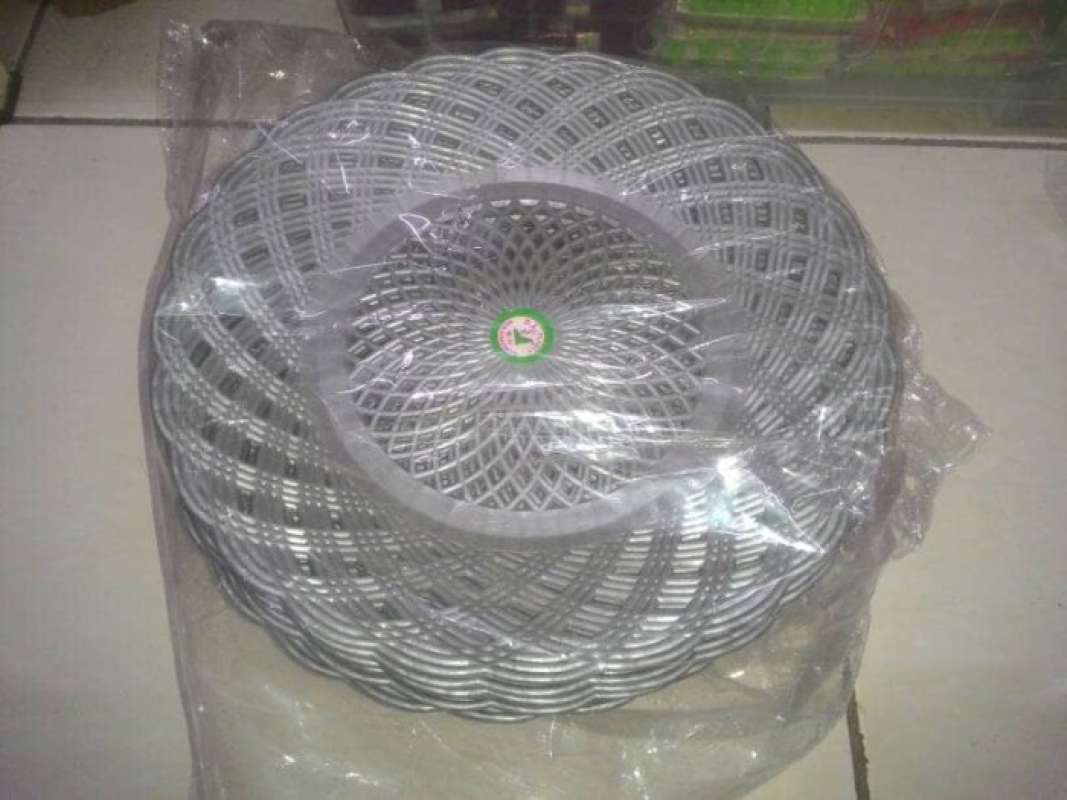 Jual Piring Rotan Plastik / Piring Lidi (24,5Cm) di Seller Murah Juara ...