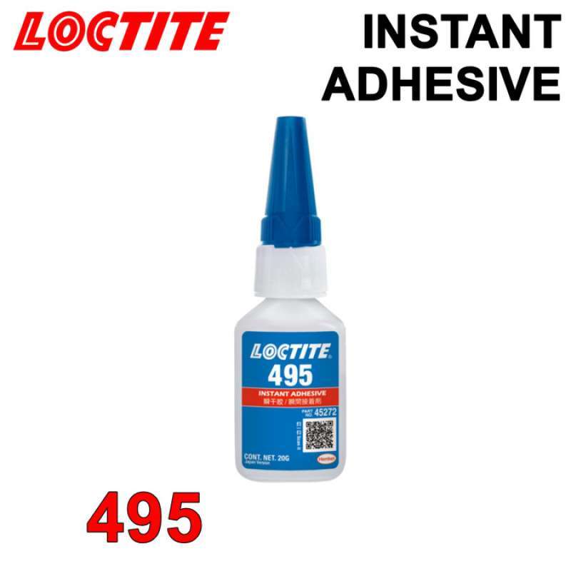 Promo LOCTITE Lem Instan 495 20gr Instan Adhesive Logam Plastik Super ...