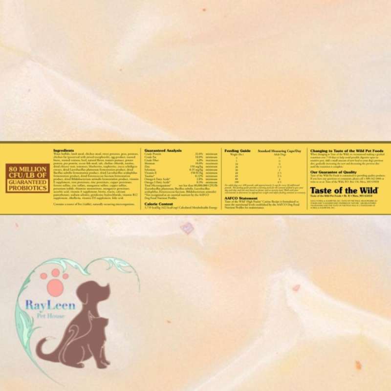 Promo Taste Of The Wild High Prairie Canine With Roasted Bison 12,73 Kg ...