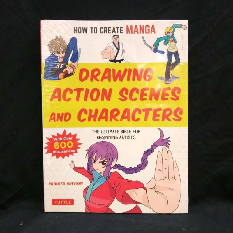 Jual Buku How To Create Manga : Drawing Action Scenes And Characters di ...
