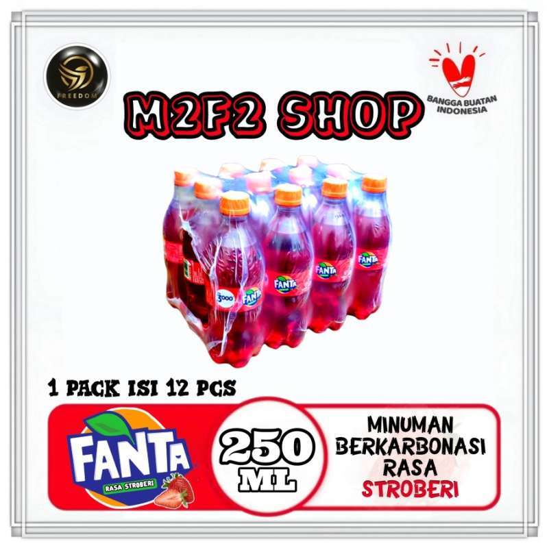 Promo Fanta Botol Pet - 250 ml (Kemasan Pack) Diskon 13% di Seller M2F2 ...
