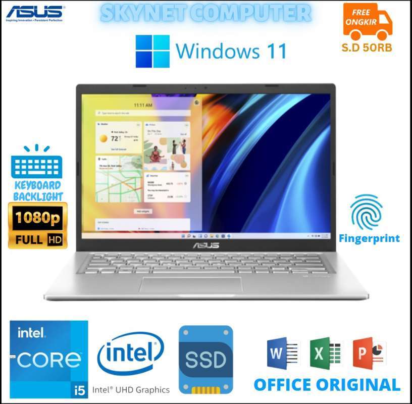 Jual Asus Vivobook A1400ea Intel Core I5 1135g7 Ram16gb Ssd512gb Windows 11 Dan Office 2021 ...