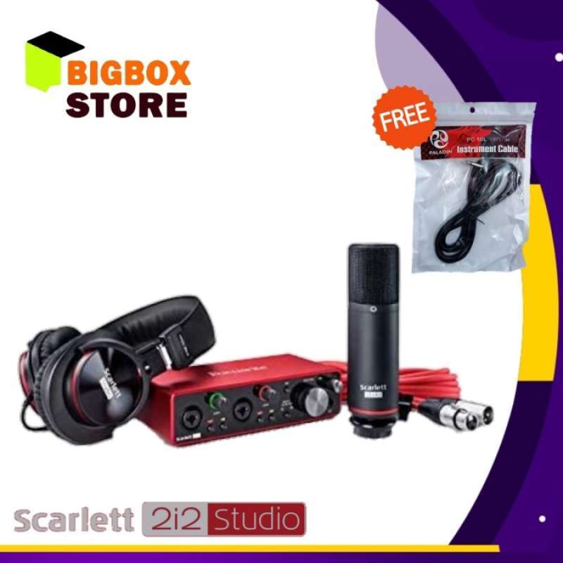 Promo Focusrite Scarlett Solo Studio Pack 3Rd Gen Diskon 17% di Seller Golden Victory Music ...