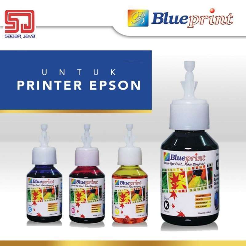 Promo Blueprint Tinta Epson 100ml Tinta Refill Tinta Printer Epson L120 ...