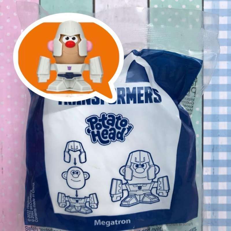 Jual Mainan Happy Meal McD Potato Head Transformers My Little Pony segel - Pinkie Pie di Seller ...