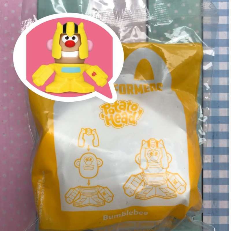 Jual Mainan Happy Meal McD Potato Head Transformers My Little Pony segel - Pinkie Pie di Seller ...