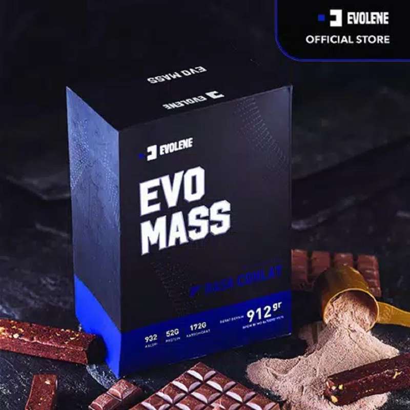 Jual Evolene Evomass 2lbs 912 Gram Evo Mass Bpom Halal Mui Di Seller ...