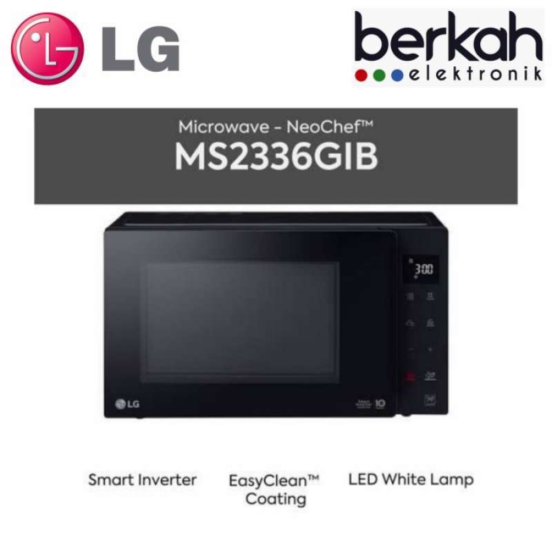 Promo Lg Microwave Smart Inverter Ms2336Gib 23L Diskon 8% di Seller SN Market - Kapuk, Kota ...