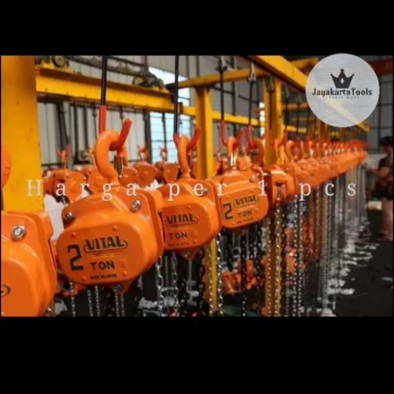 Jual Takel Hand Chain Block Vital Capacity 2 Ton X 12m Made In Japan Di ...