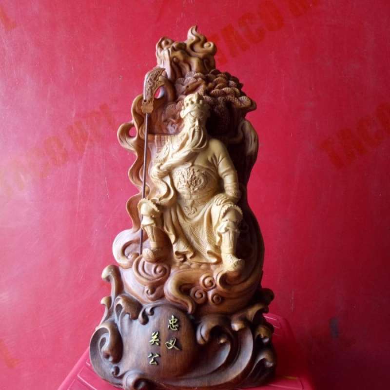 Promo patung dewa rupang dewa kwan kung kwan kong fiber duduk buku 16 ...