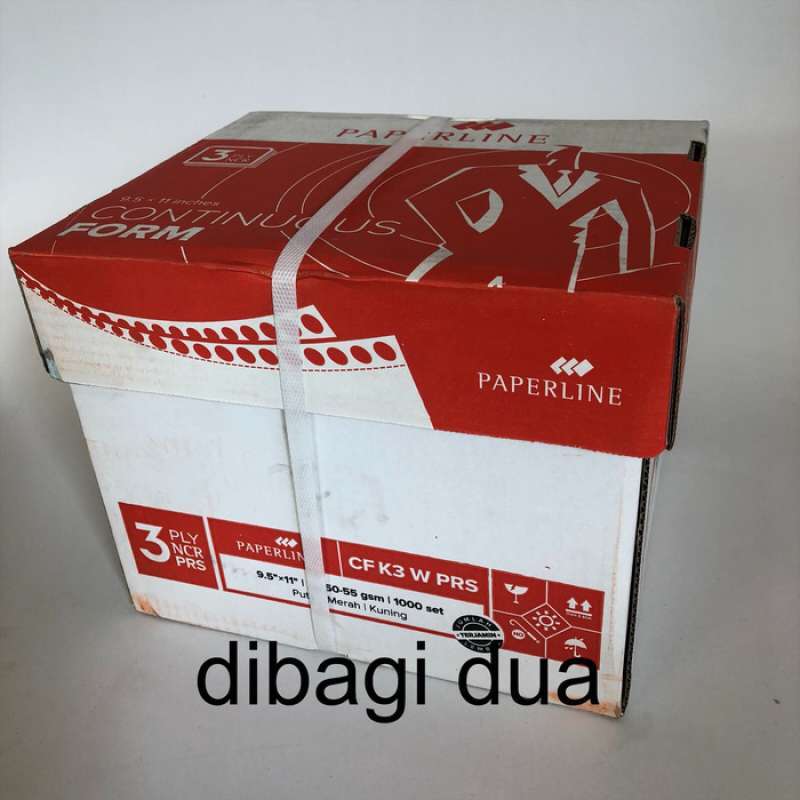 Jual Kertas Computer CF 3 Ply NCR PRS 9.5x11 Inch 2000 Lembar (PMK ... Jual Kertas Computer CF 3 Ply NCR PRS 9.5x11 Inch 2000 Lembar (PMK ...