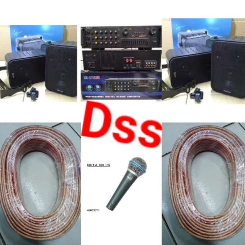Promo paket sound system profesional lengkap aula, rumah ibadah, cafe ...