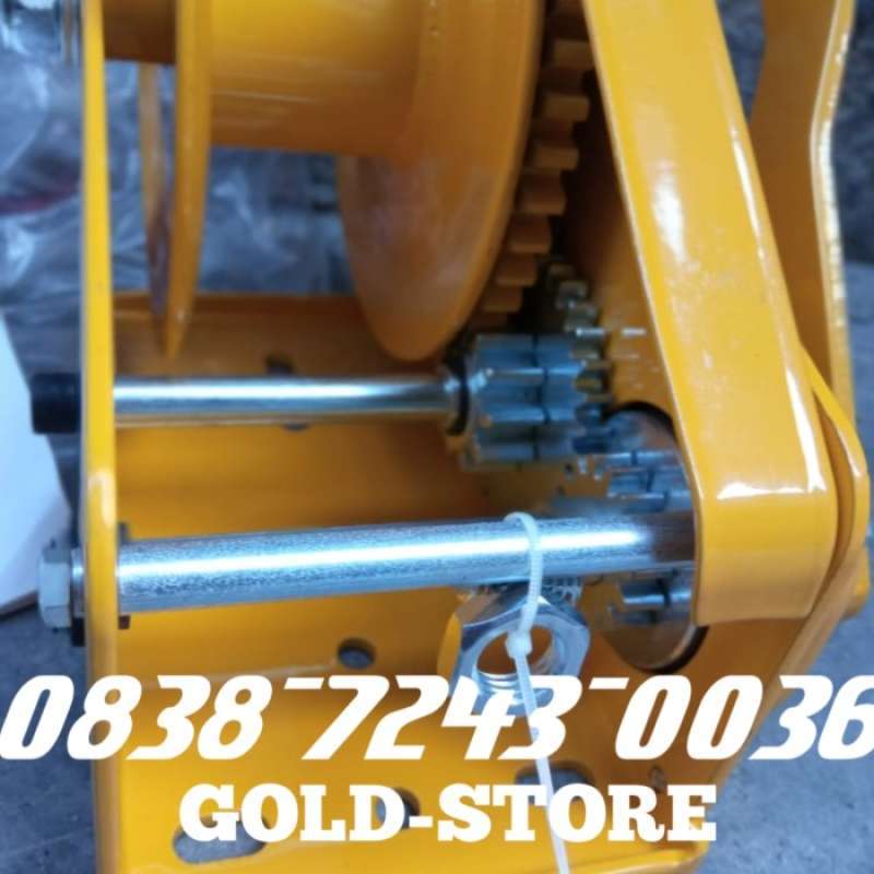 Jual Kerekan Katrol Manual 1200 Kg Hand Winch 2600 Lbs Di Seller Vexana ...