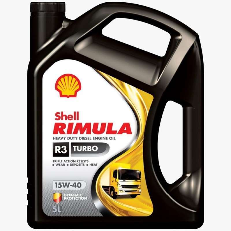 Promo Shell Rimula R3 Turbo 15W-40 Original Pelumas Mesin Mobil Diesel ...