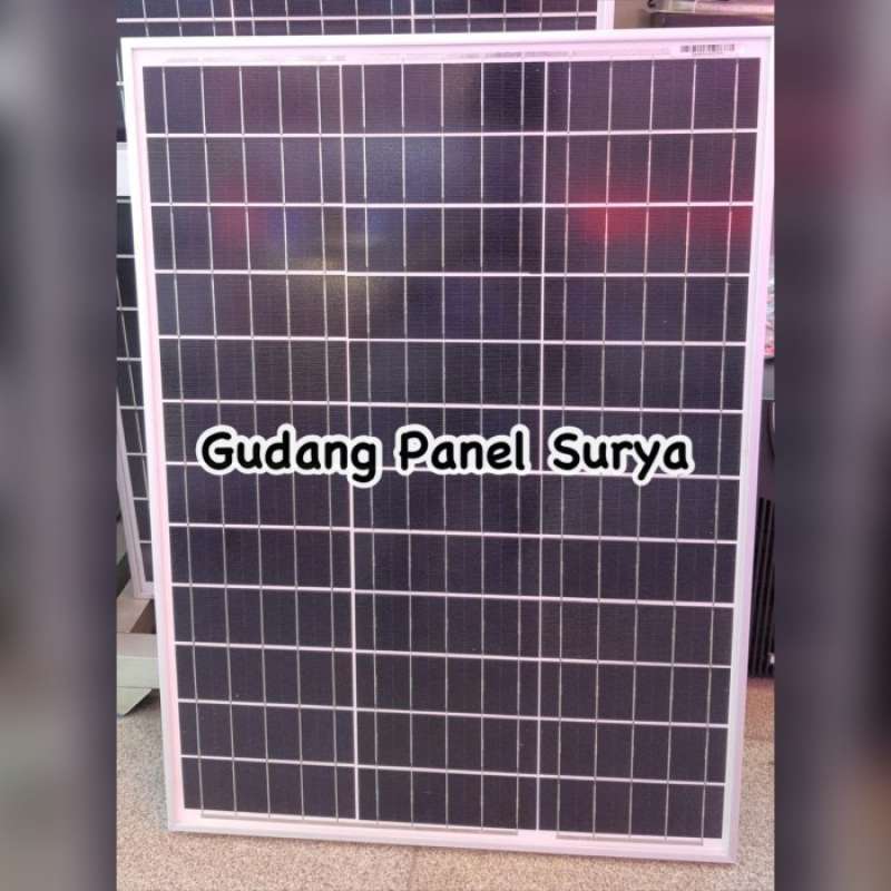 Promo Panel Surya Solar Panel Solarcell 50WP 50wp Mono 50 wp ...