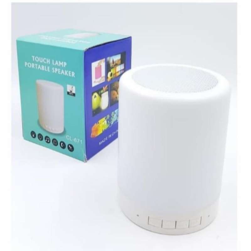 Jual Speaker Bluetooth Wireless Lampu Tidur Sentuh Berubah Warna Portable Di Seller Alfaacc