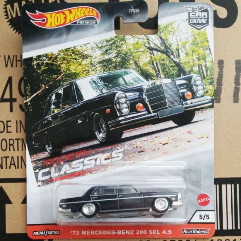 Jual Hot Wheels Premium 72 Mercedes-Benz 280 SEL 4.5 Modern Classics di Seller SS Hotwheels ...