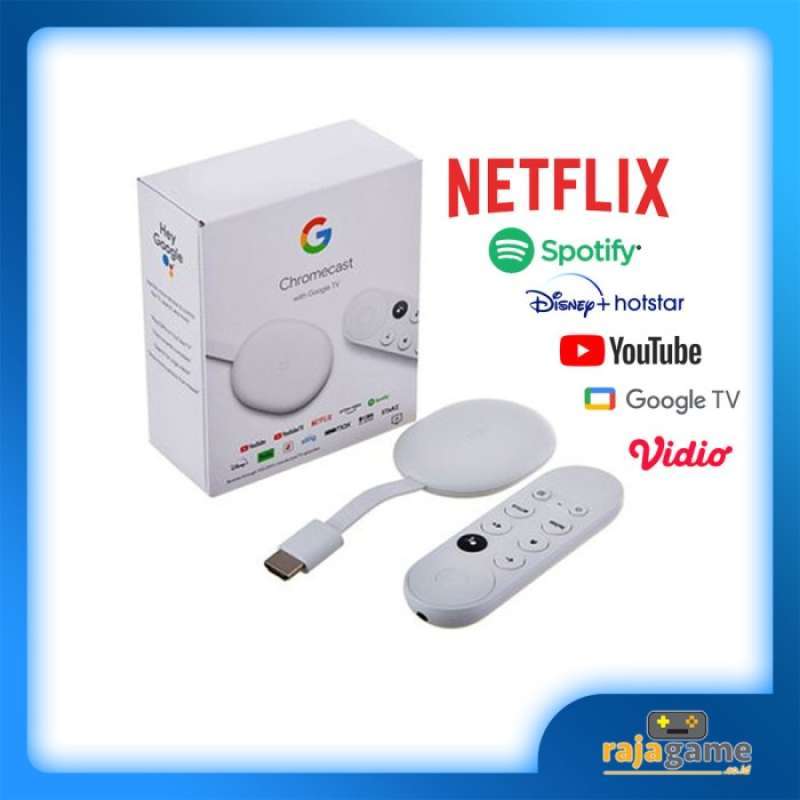 Jual Google Chromecast With Google Tv - Snow - 4K No Remote di Seller ...