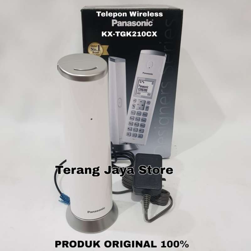 Jual Wireless Cordless Phone Panasonic Kx-tg6811 (black) Di Seller ...