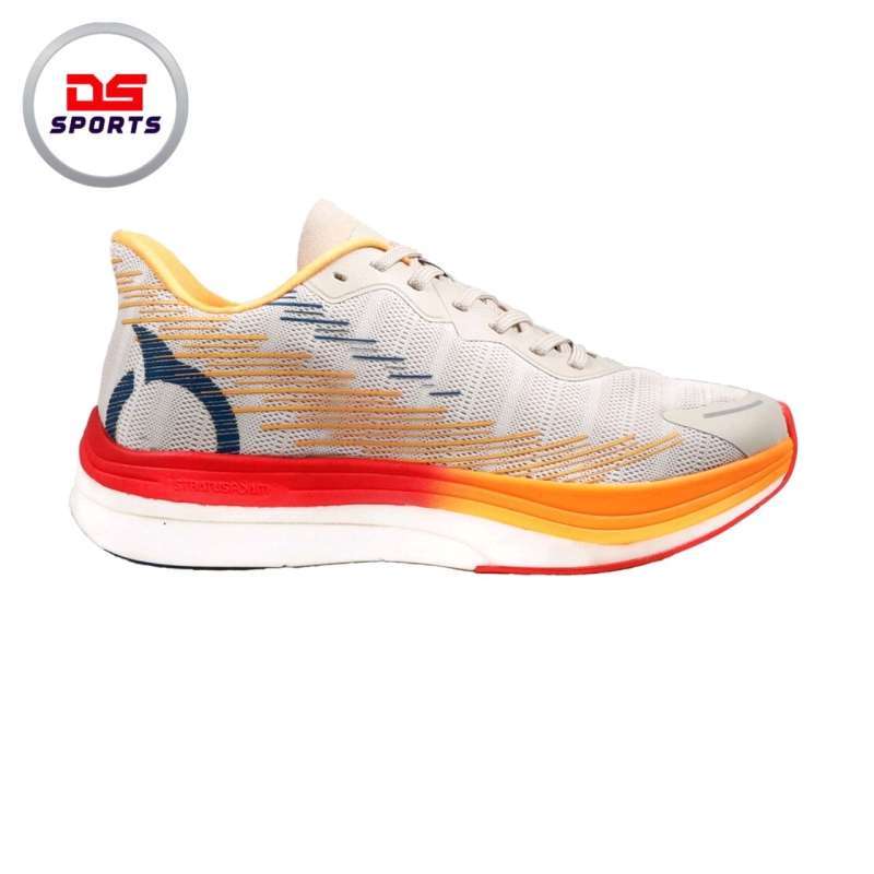 Jual Sepatu Running Ortuseight 100% Original Hypersonic 1.2 (sand Navy ...