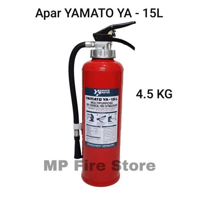 Jual Apar Yamato Ya 15l 4.5 Kg (abc Dry Powder) Tabung Pemadam Api Ya-15l Di Seller Vexana Jaya ...