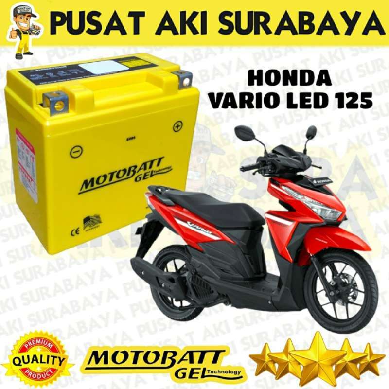 Promo ACCU MF MOTOBATT MTZ6S MAINTENANCE FREE AKI MOTOR HONDA VARIO 125 ...