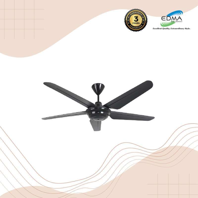 Jual MT EDMA BEST 5 54inch kipas angin gantung plafon remote - Hitam di ...