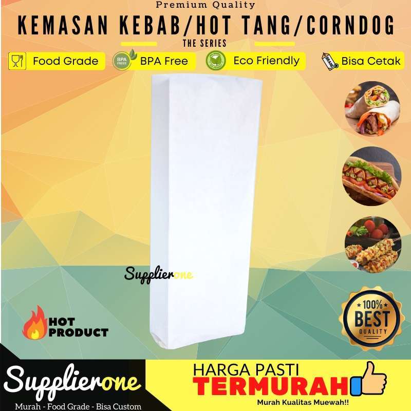 Promo Kemasan Kebab / Dus Kebab / Box Kebab / Wadah Kebab / Kantong ...