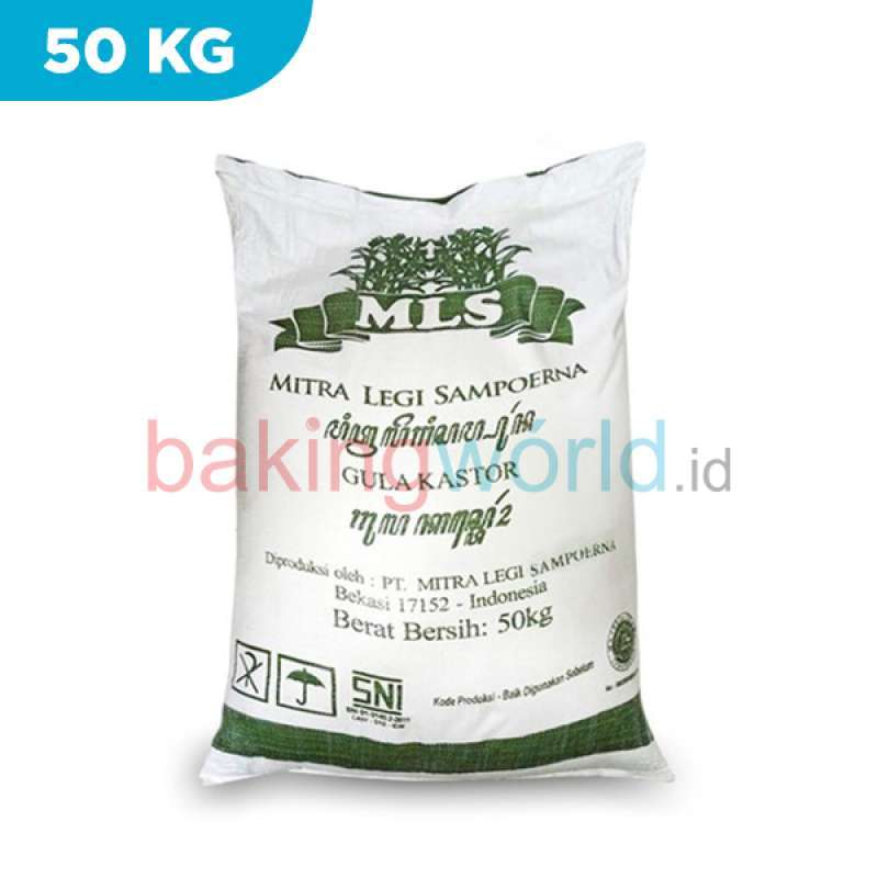 Promo Gula Castor kemasan 50 Kg Diskon 6% di Seller bakingworld ...