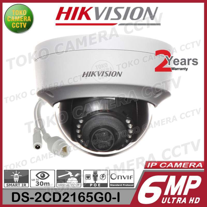 Jual IP CAMERA 6MP HIKVISION DS-2CD2165G0-I DOME di Seller TOKO CAMERA CCTV - Tanah Sereal, Kota ...