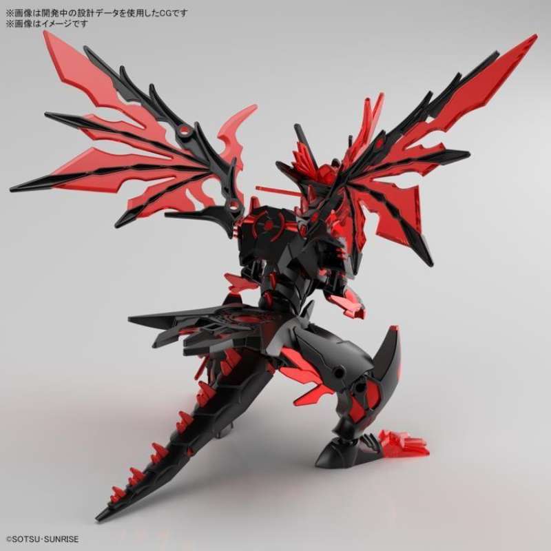 Jual Bandai Gundam SD SDW Heroes Dark Grasper Dragon Model Kit ORI ...