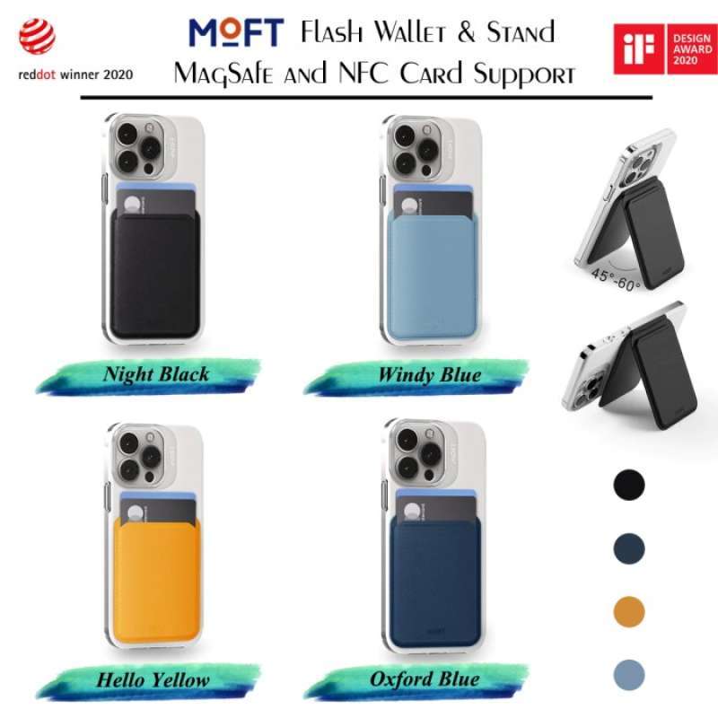 Promo MOFT Flash Wallet & Phone Stand Magsafe NFC Card Compatible ...