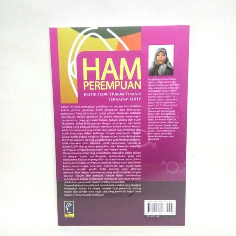 Jual Buku Ham Perempuan : Kritik Teori Hukum Feminis Terhadap Kuhp Di Seller Aj_store ...