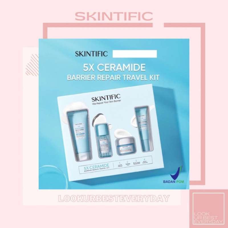Jual SKINTIFIC 5X Ceramide Travel Kit di Seller LOOKURBESTEVERYDAY ...