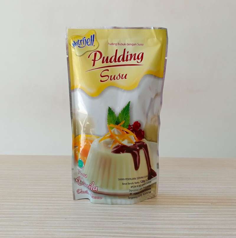 Jual NUTRIJELL PUDDING SUSU RASA VANILA / NUTRIJELL PUDING SUSU VANILA ...