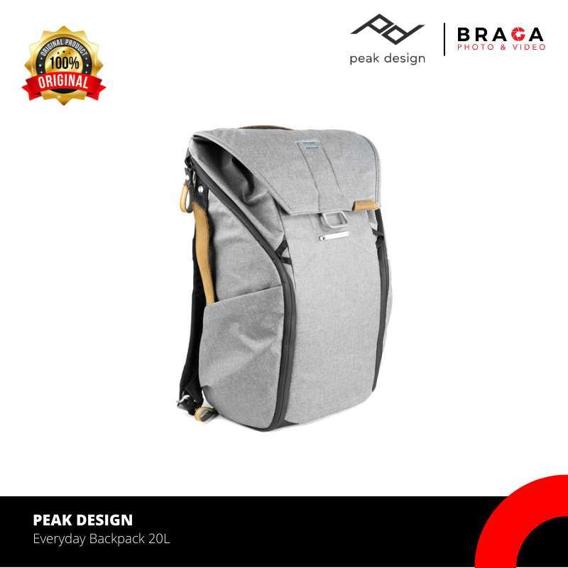 Jual Braga Photo & Video - Peak Design BB-20-AS-1 Everyday Backpack 20L Ash di Seller Braga ...