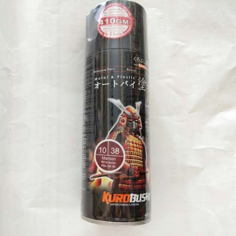Jual PROMO Pylox 400/Pilox Cat Semprot Samurai Merah Maroon 10 38 di ...