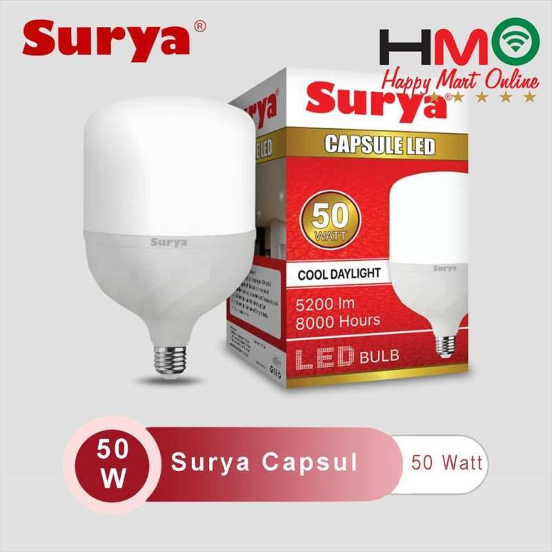 Jual Lampu LED Kapsul Surya 50 Watt Surya Capsule LED 50W di Seller ...