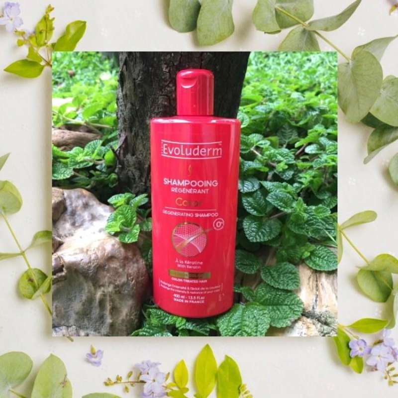 Jual Evoluderm Regenerating Shampoo Color Treated Hair Cat Rambut ...
