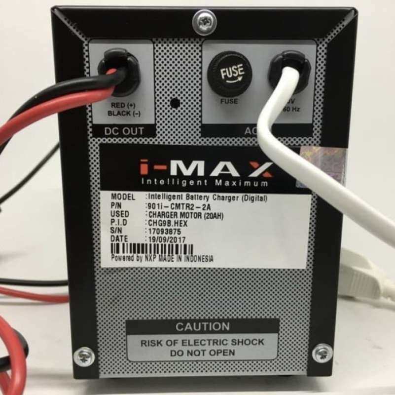 Jual Imax Digital Battery Charger Brt Cas Aki Motor 20a Original Di ...