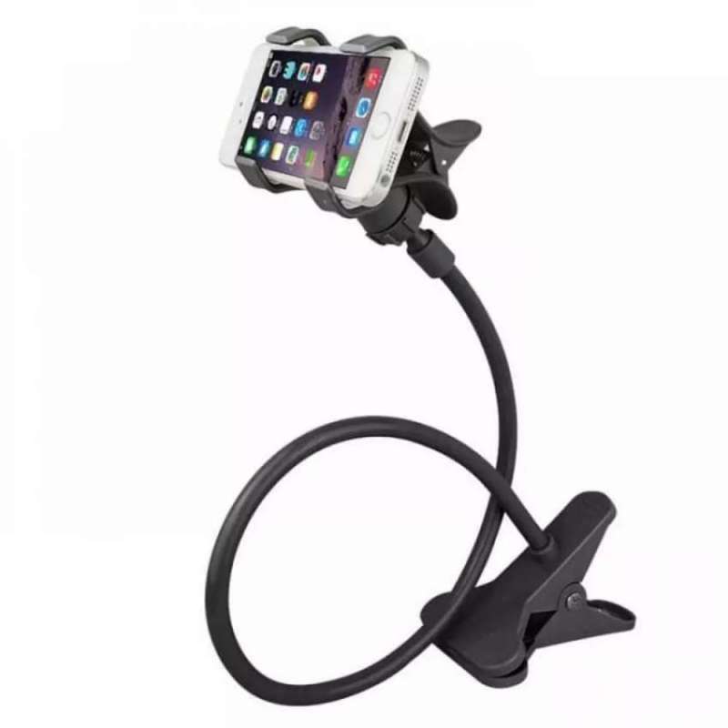 Jual Lazypod 2 Clips Jepitan Narsis Lazy Pod Hp Universal - Hitam di ...