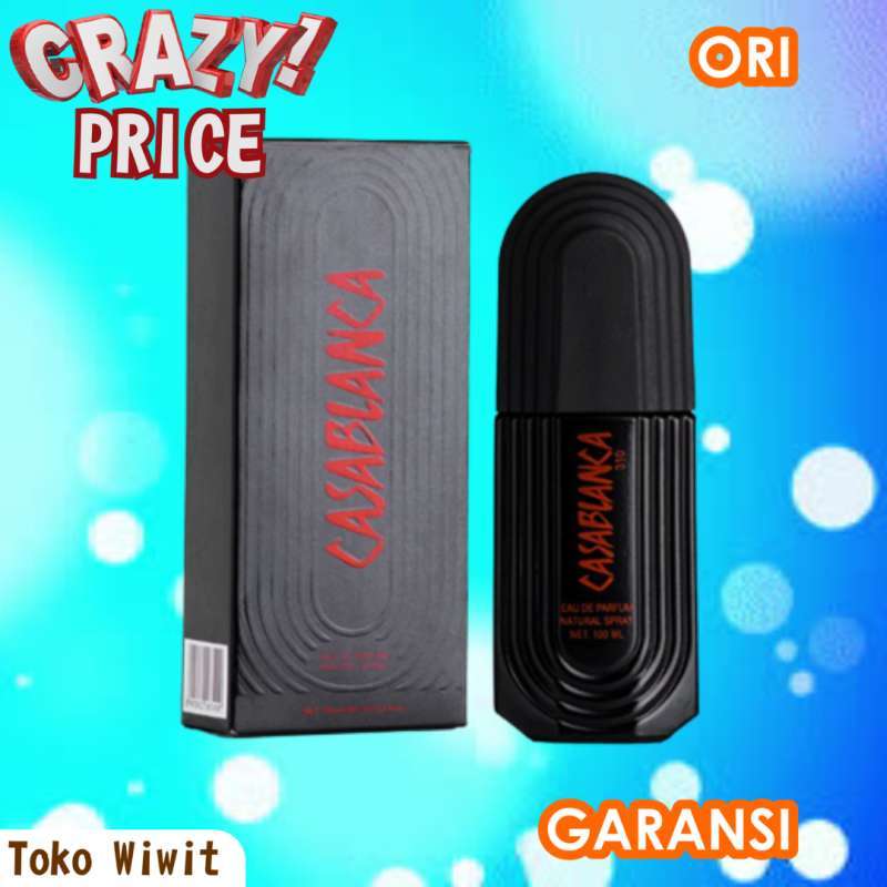 Jual Casablanca 310 Eau De Parfum Natural Spray Hitam Kotak 100ml Toko ...