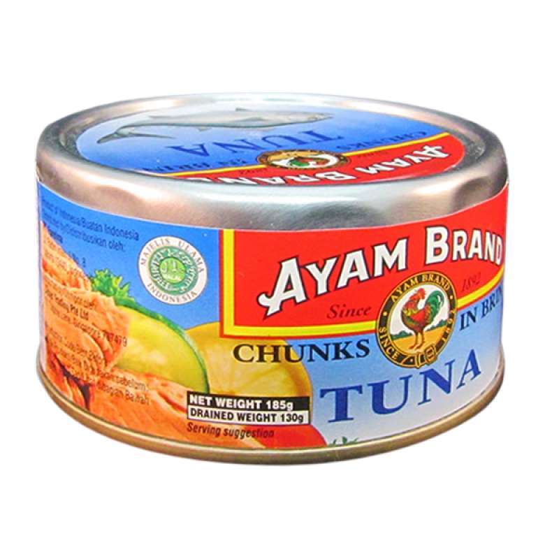 Jual Ayam Brand Tuna Chunks In Brine 185-150Gr di Seller Primo St Moriz ...