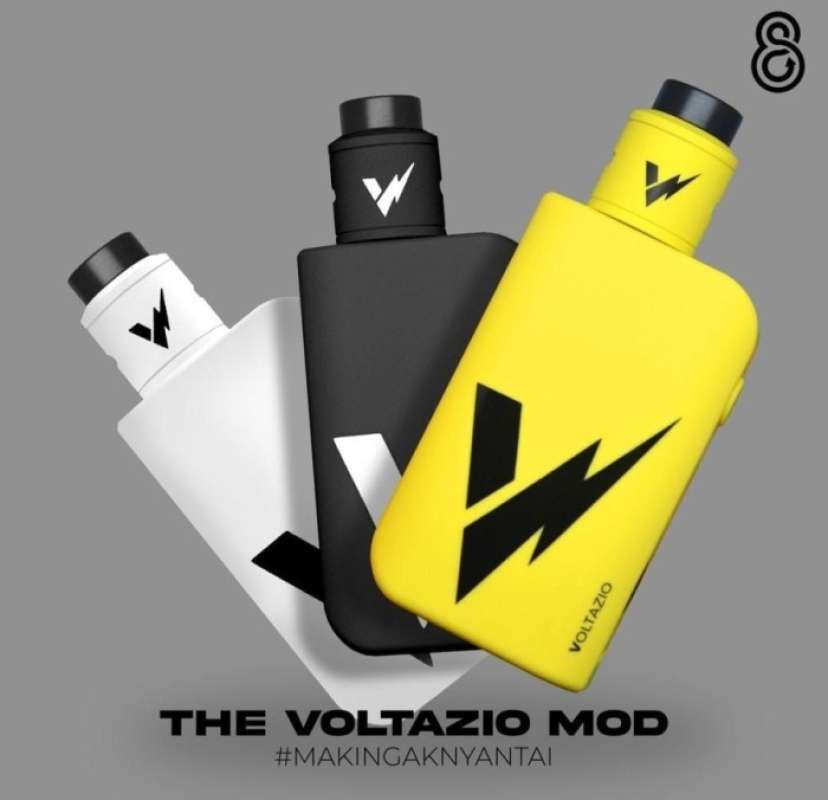 Promo Voltazio 200w Mod Kit By 8circle Vape / Volta Zio Mod + Rda - Bayanaka - Putih Diskon 50% ...