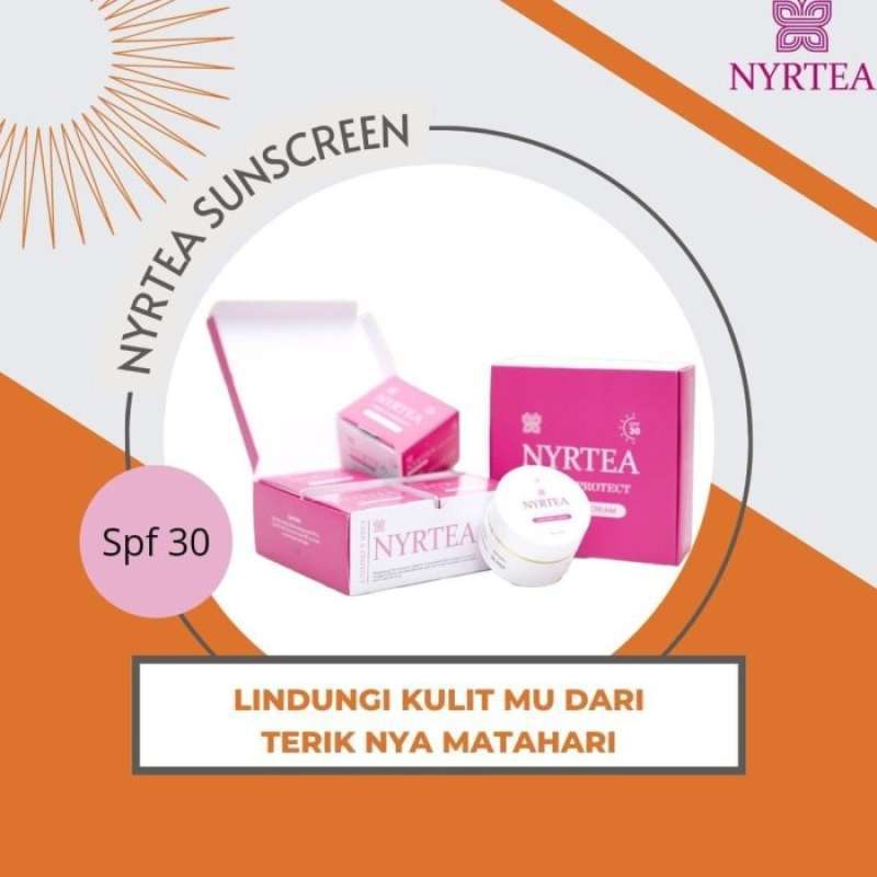Promo Nyrtea Sunscreen Cream SPF 30 Original Diskon 33% di Seller Paras ...