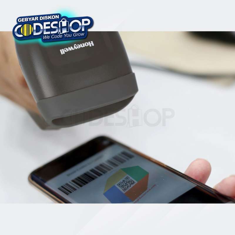 Jual Honeywell Hh490 Scanner Barcode 2d Imager Scan Sensitif Usb Plus ...